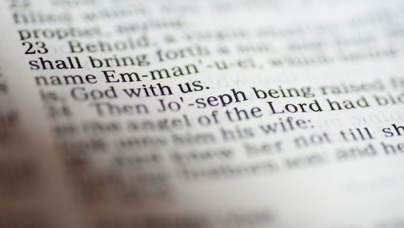 Who and Where is Emmanuel in the Bible? | Minno
