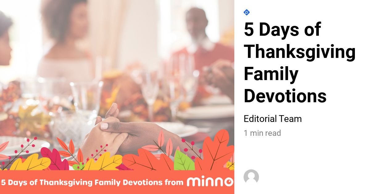 Family Devotions | Minno Kids